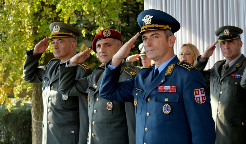 Change-of-Command Ceremony of the Commandant of the Military Academy ...